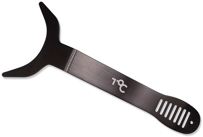 Black Stainless Steel Photo Lip Retractor - Cheek Retractors - TOC Dental