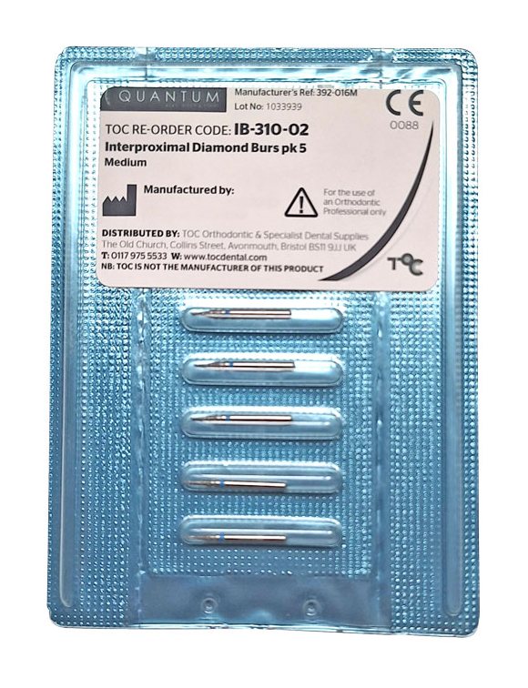 Quantum Interproximal Burs - Burs - TOC Dental