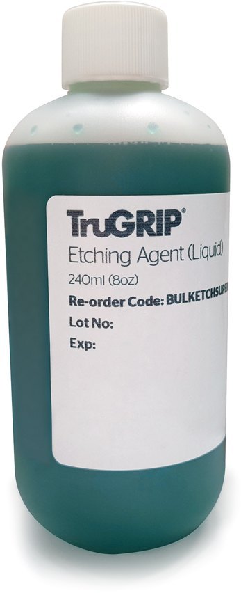 Tru-Grip Liquid Etch - 240ml bottle + syringe - Tooth Preparation - TOC Dental