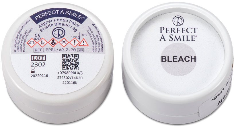 Reliance Perfect-A-Smile Pontic Paint - Bonding and Attachments - TOC ...