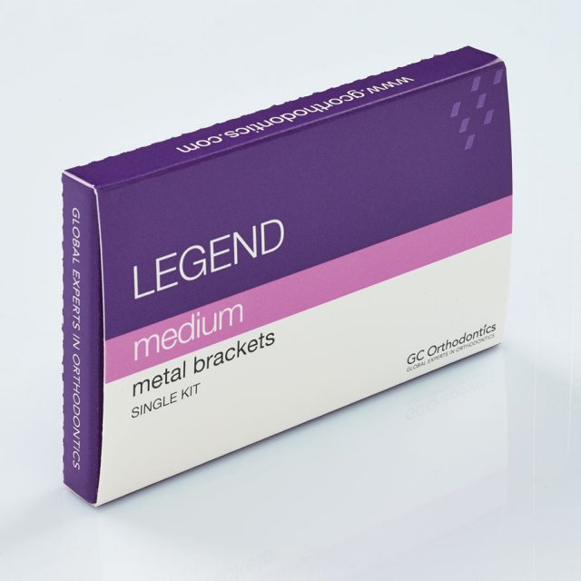 Legend Medium Bracket Kits - Metal Bracket Systems - TOC Dental